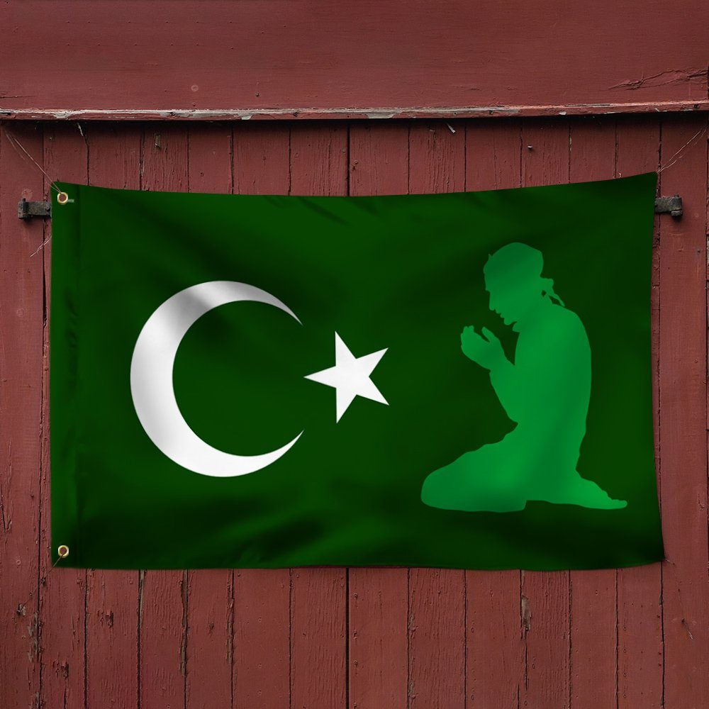Islamic Flag Prayer Flag TRN1442GF - Flagwix