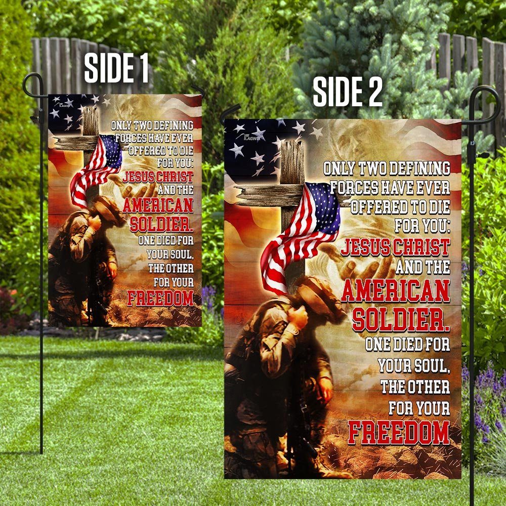 Jesus Christ American Patriot Flag - Flagwix