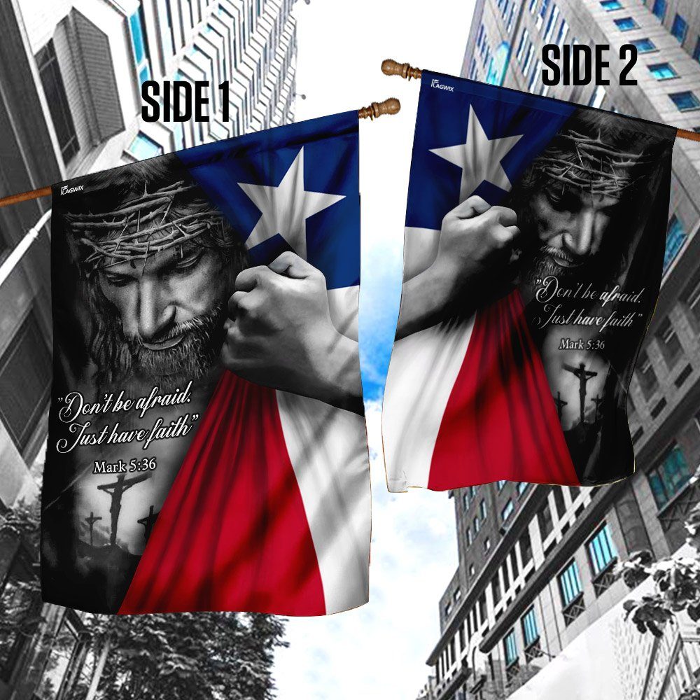 Jesus Christian - Texas Flag - Flagwix