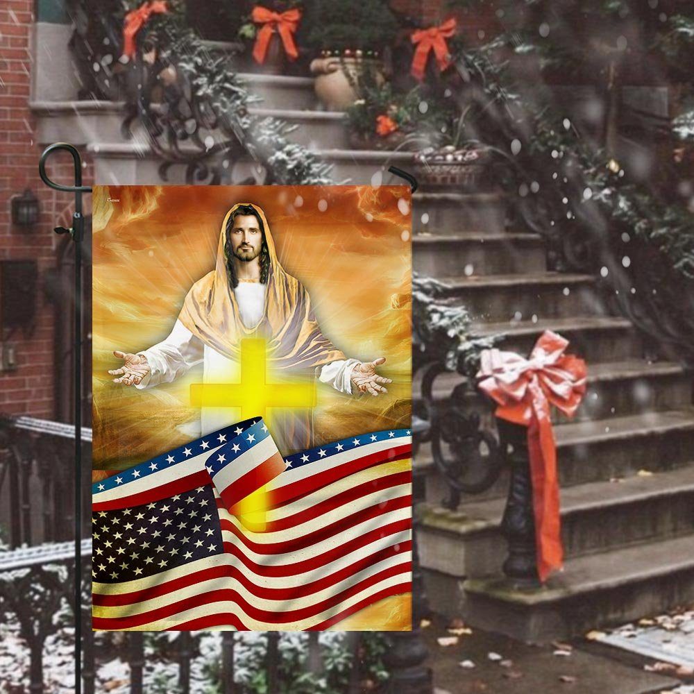 Jesus Cross America Flag – Flagwix
