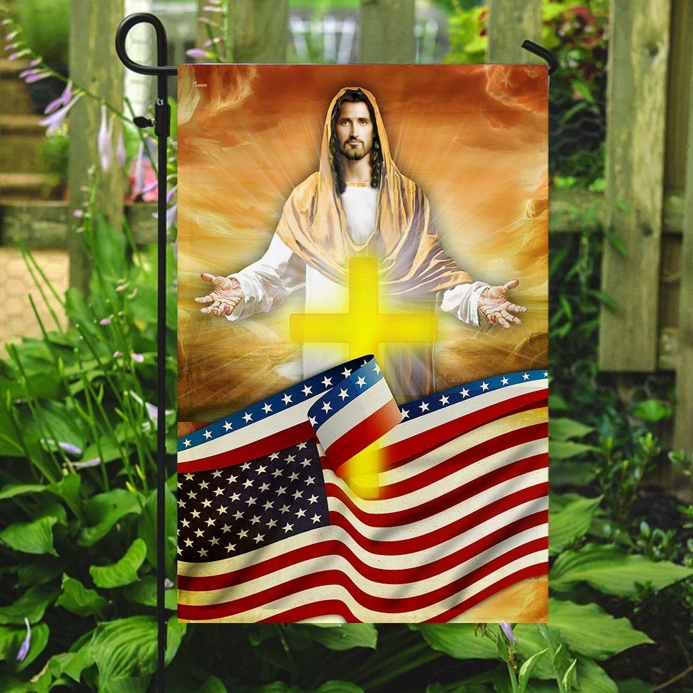 Jesus Cross America Flag – Flagwix