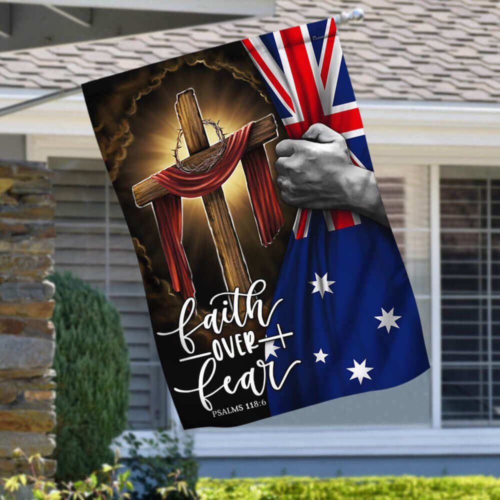 Jesus Flag Christian Cross Australian Flag THB3327Fv3 – Flagwix