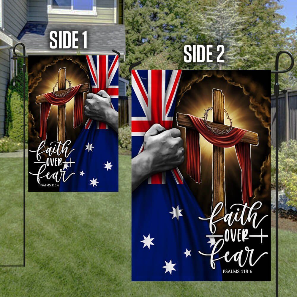 Jesus Flag Christian Cross Australian Flag THB3327Fv3 – Flagwix