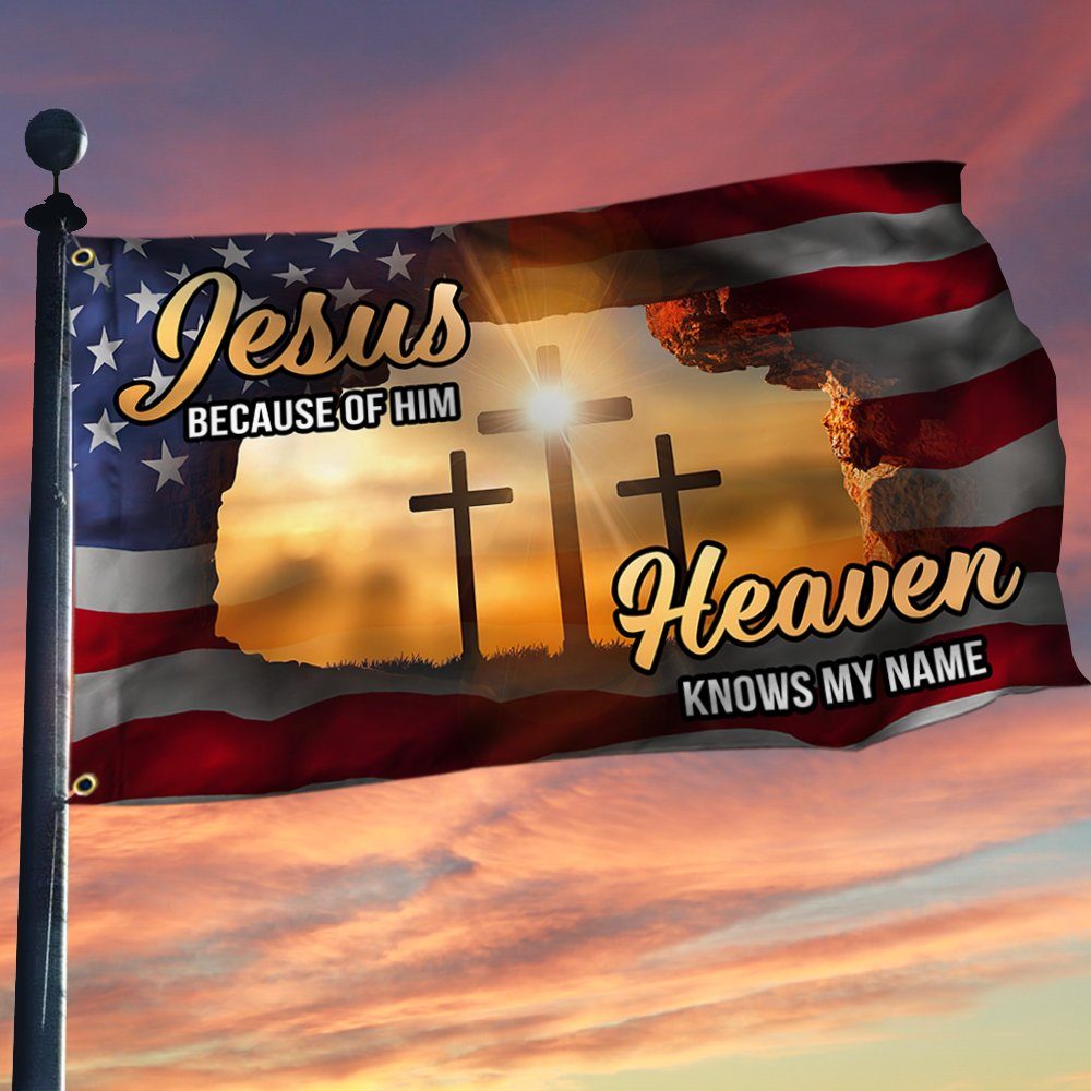 Jesus Flag Resurrection Of Jesus God Grommet Flag TRV1823GF – Flagwix