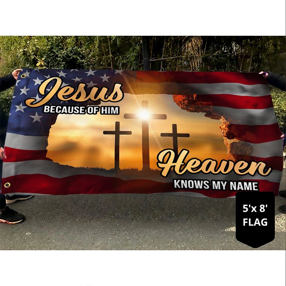 Jesus Flag Resurrection Of Jesus God Grommet Flag TRV1823GF – Flagwix