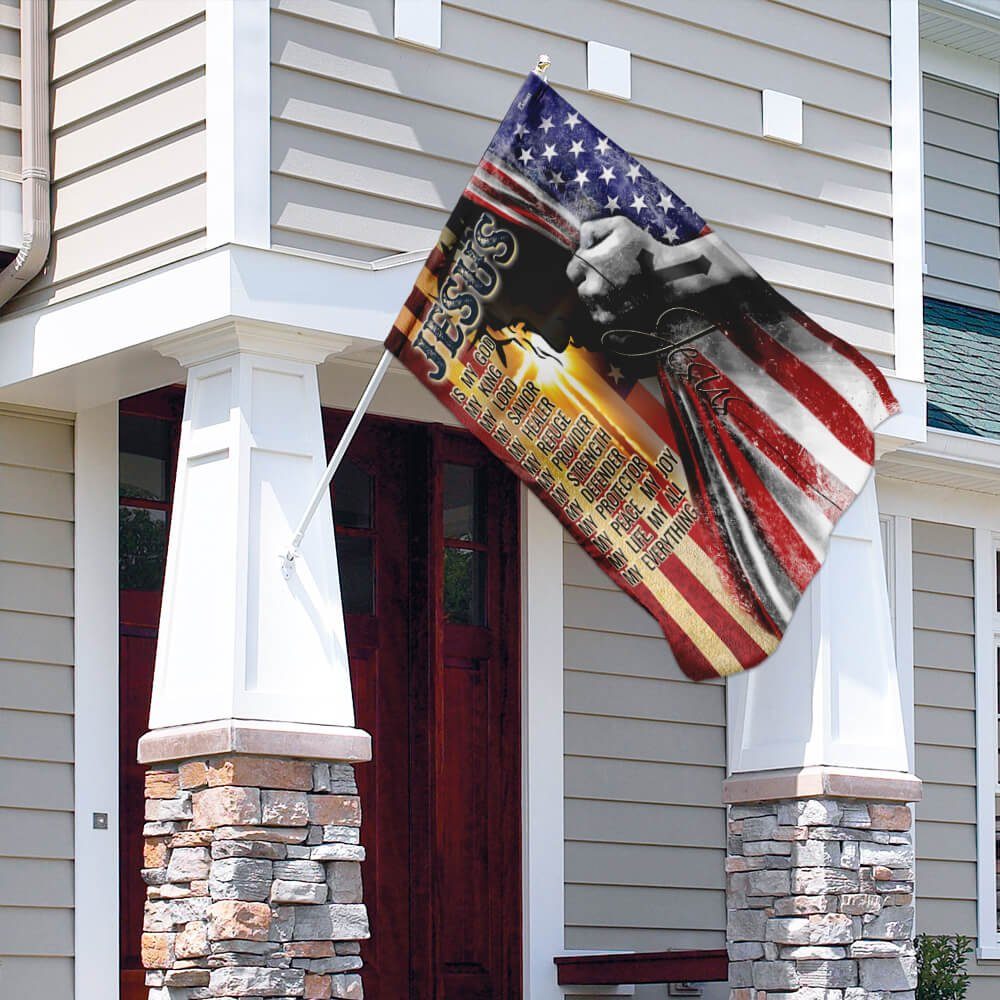 Jesus Is My Life Flag – Flagwix