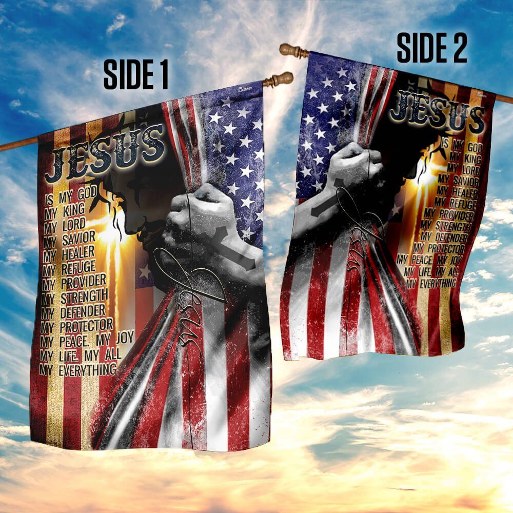 Jesus Is My Life Flag – Flagwix