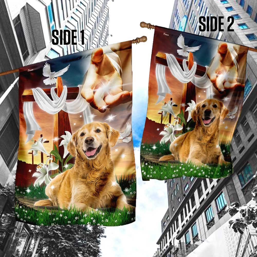 Jesus Is My Savior Golden Retriever Is My Therapy, Jesus Christ Dog ...