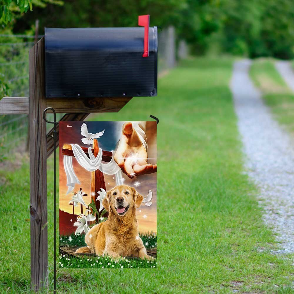 Jesus Is My Savior Golden Retriever Is My Therapy, Jesus Christ Dog ...