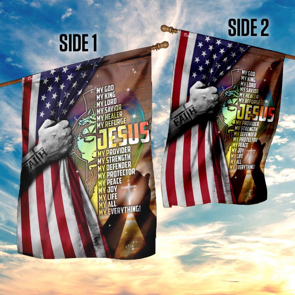 Jesus My Everything Flag – Flagwix