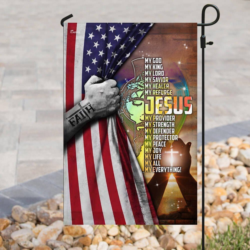 Jesus My Everything Flag – Flagwix