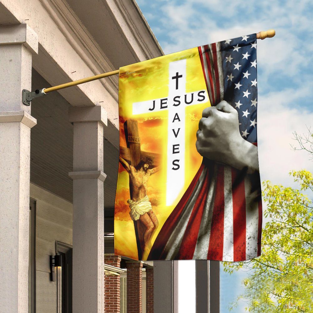 Jesus Saves Christian Flag – Flagwix