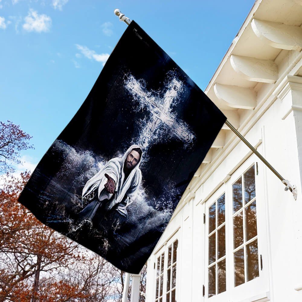 Jesus Saves Us Flag – Flagwix