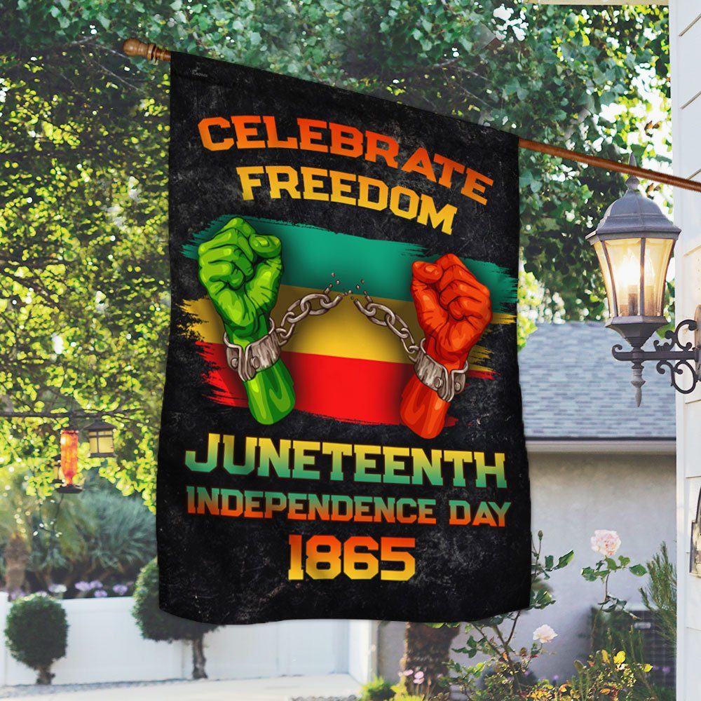 Juneteenth Flag Celebrate Freedom Juneteenth Independence Day MLN122F ...