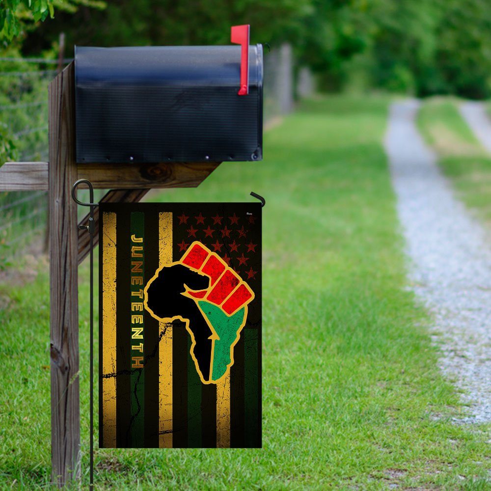 Juneteenth Unapologetically Black Flag – Flagwix