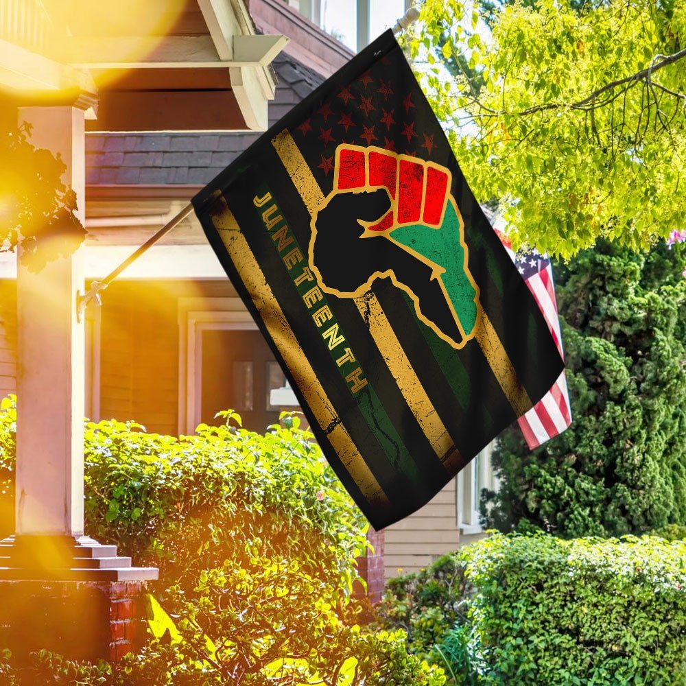 Juneteenth Unapologetically Black Flag – Flagwix