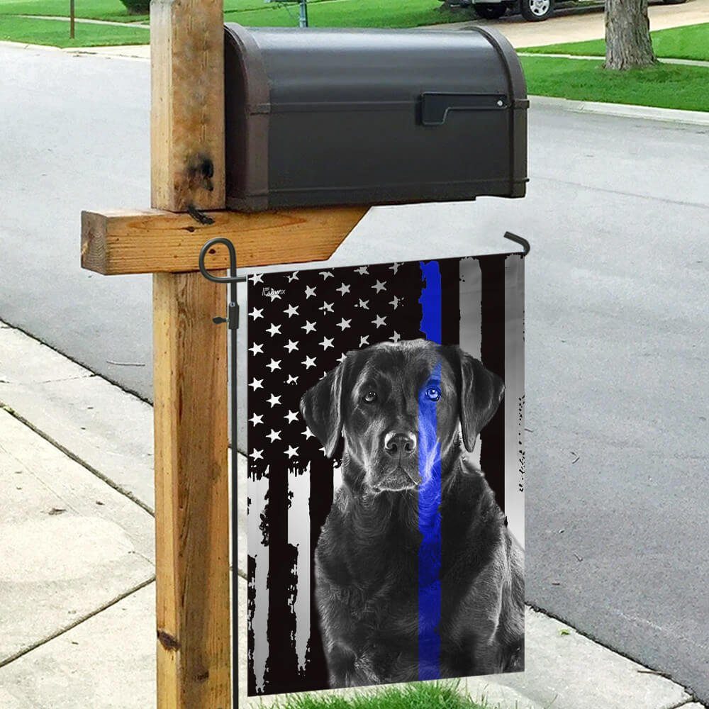 Labrador Retriever. Police Dog. K9 Flag - Flagwix
