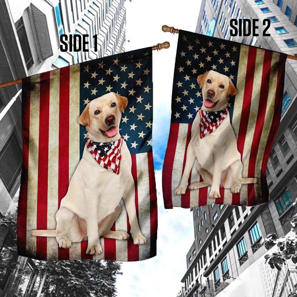 Labrador Retriever American Flag – Flagwix