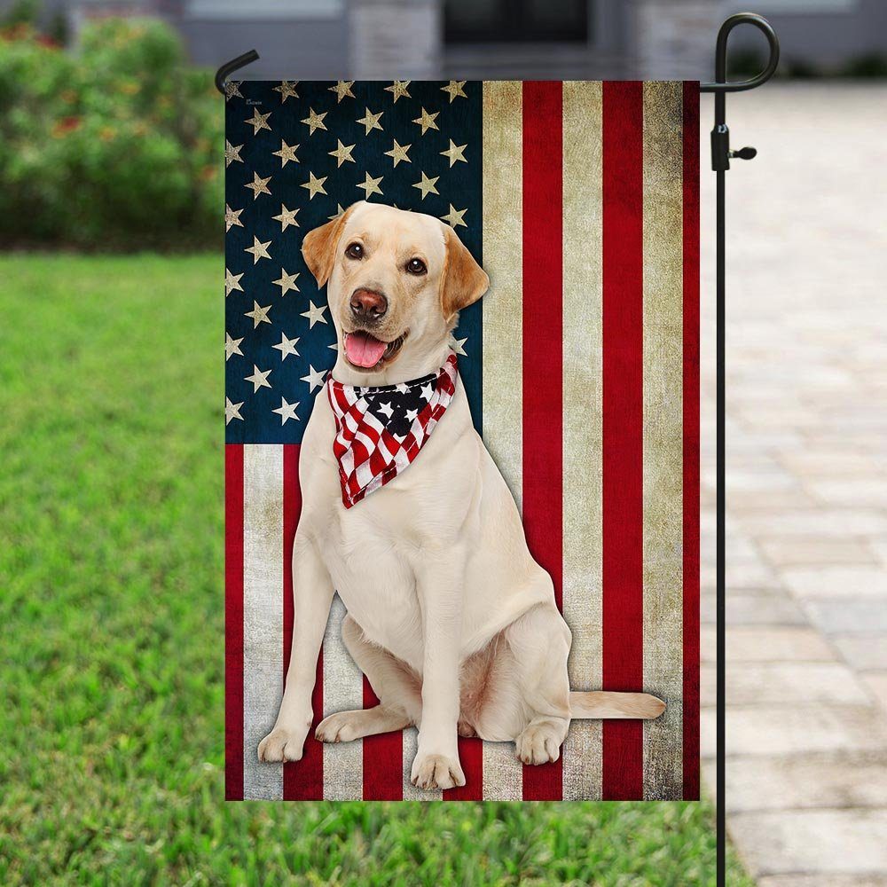Labrador Retriever American Flag – Flagwix