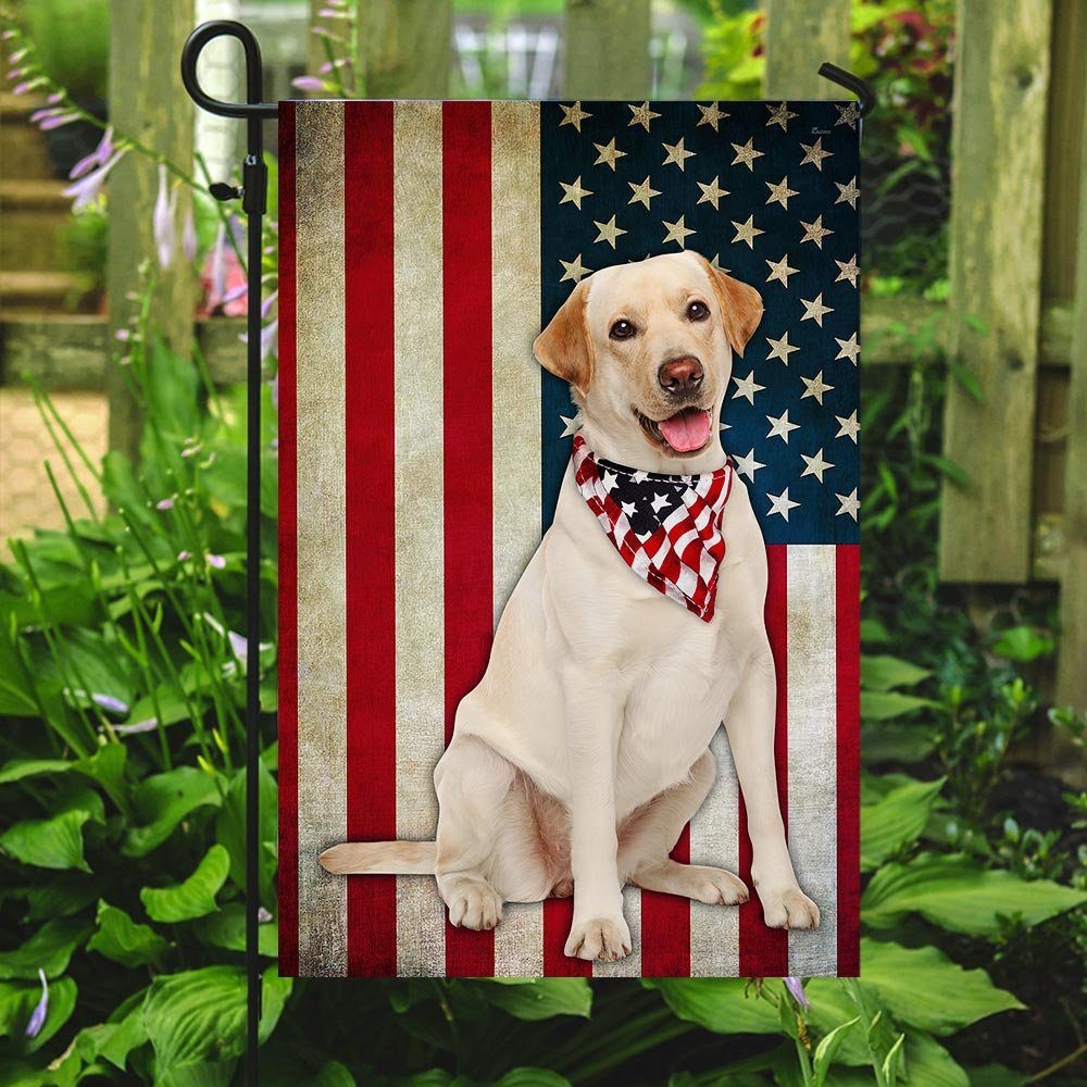 Labrador Retriever American Flag – Flagwix