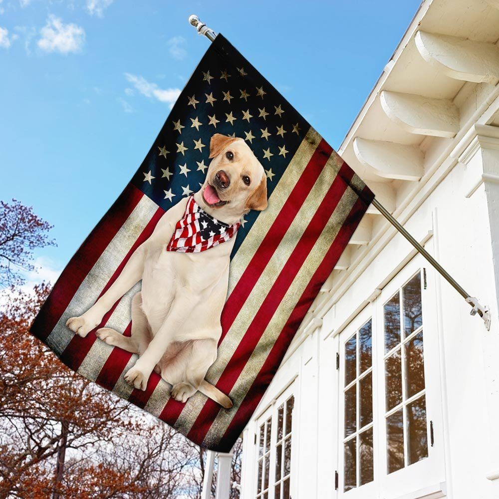 Labrador Retriever American Flag – Flagwix