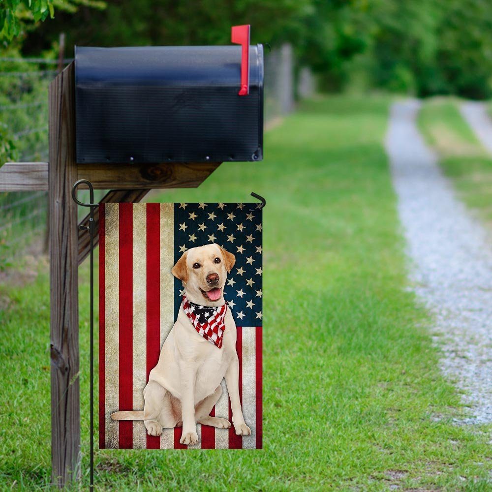 Labrador Retriever American Flag – Flagwix