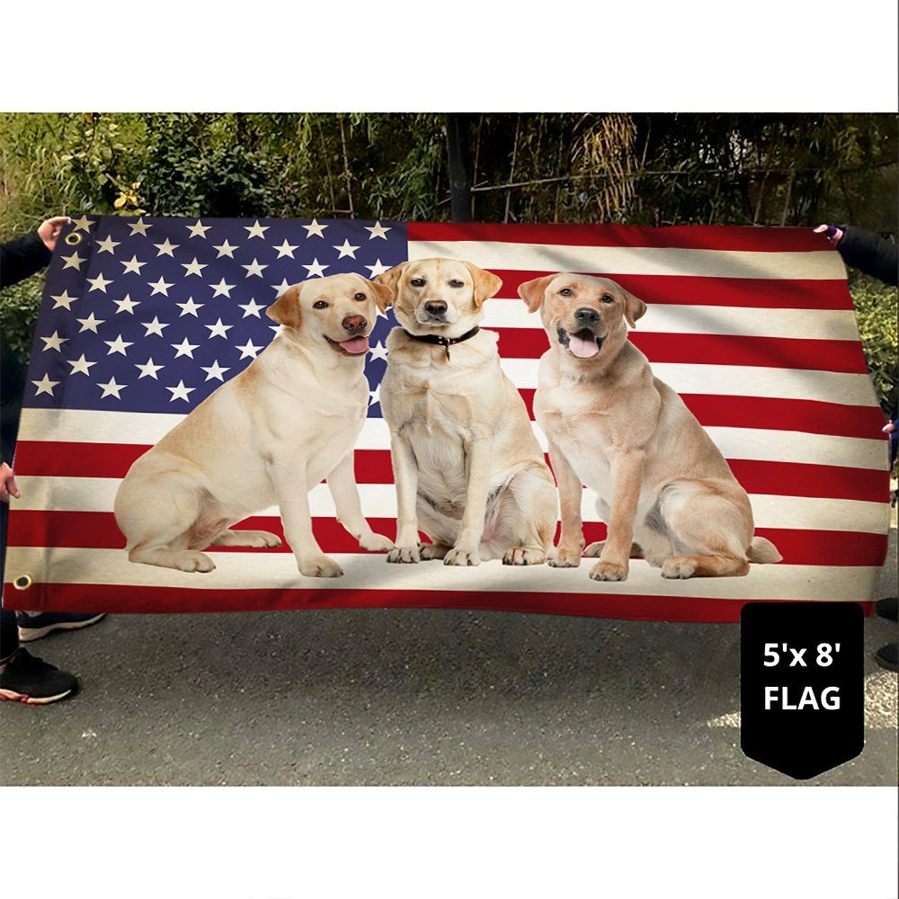 Labrador Retriever Flag Labrador Retriever Lovers Grommet Flag ...