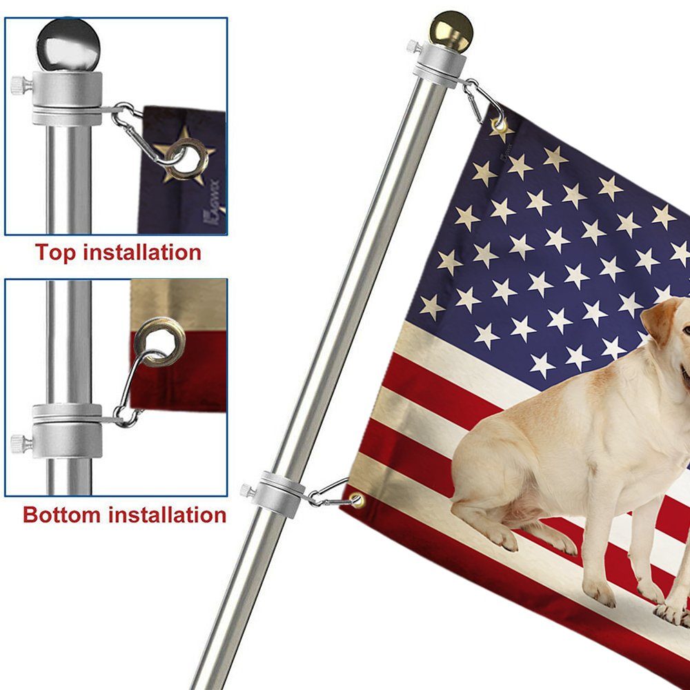 Labrador Retriever Flag Labrador Retriever Lovers Grommet Flag ...