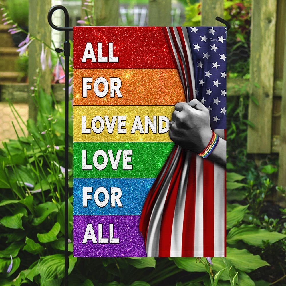 LGBT All For Love And Love For All Flag – Flagwix