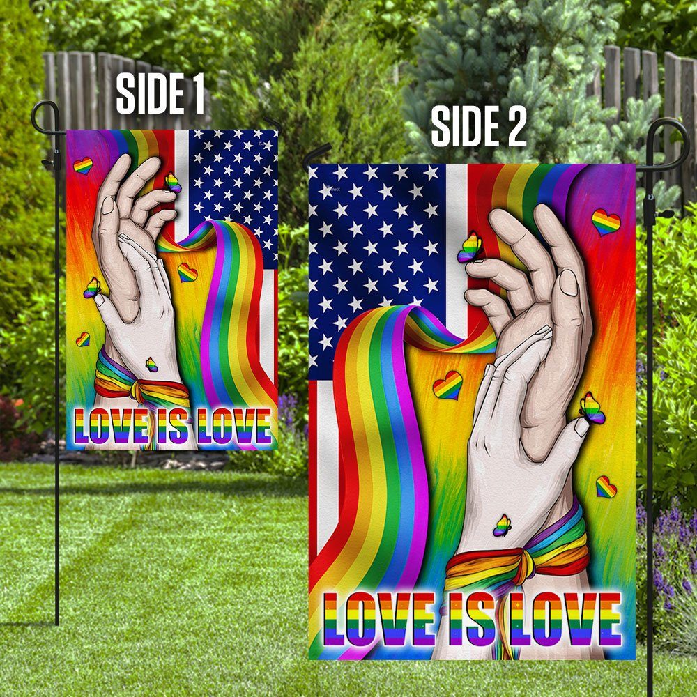 LGBT Pride Flag Love is Love LHA1973F - Flagwix