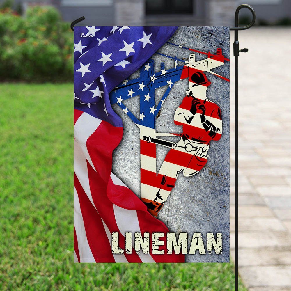 Lineman American Flag – Flagwix