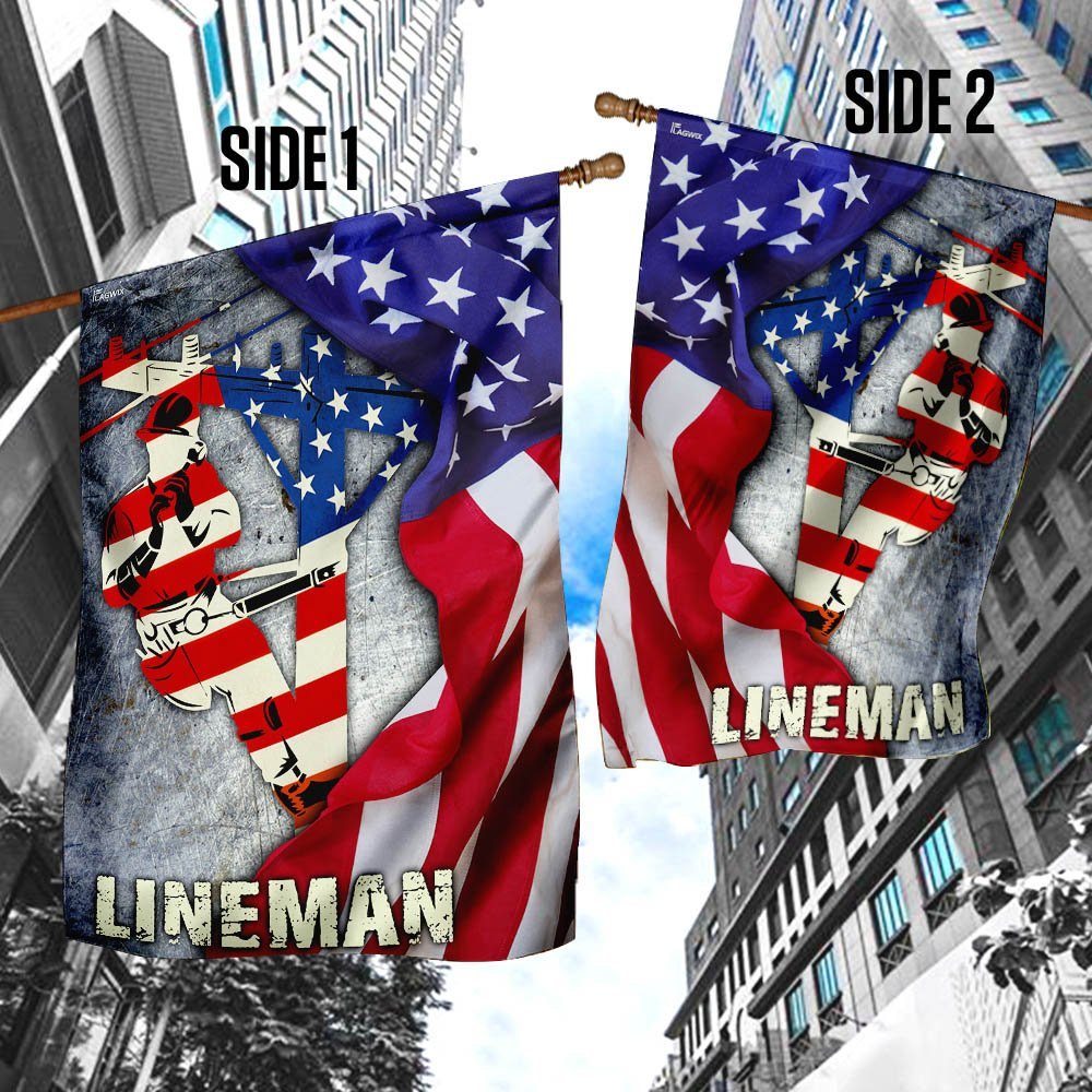 Lineman American Flag – Flagwix