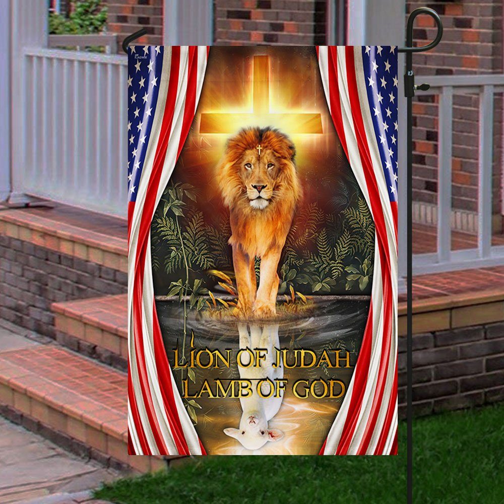 Lion of Judah Lamb of God Flag MLH2046F – Flagwix