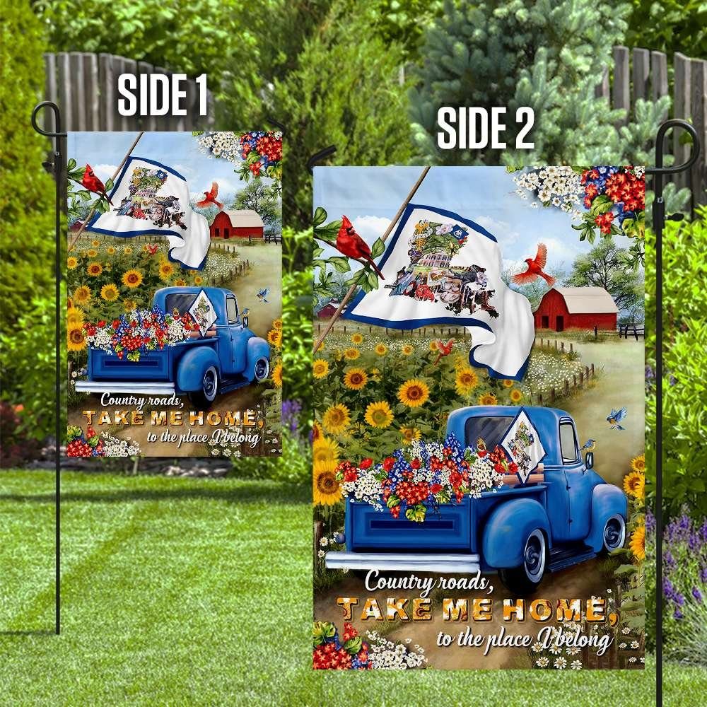 Louisiana Country Roads Flag – Flagwix