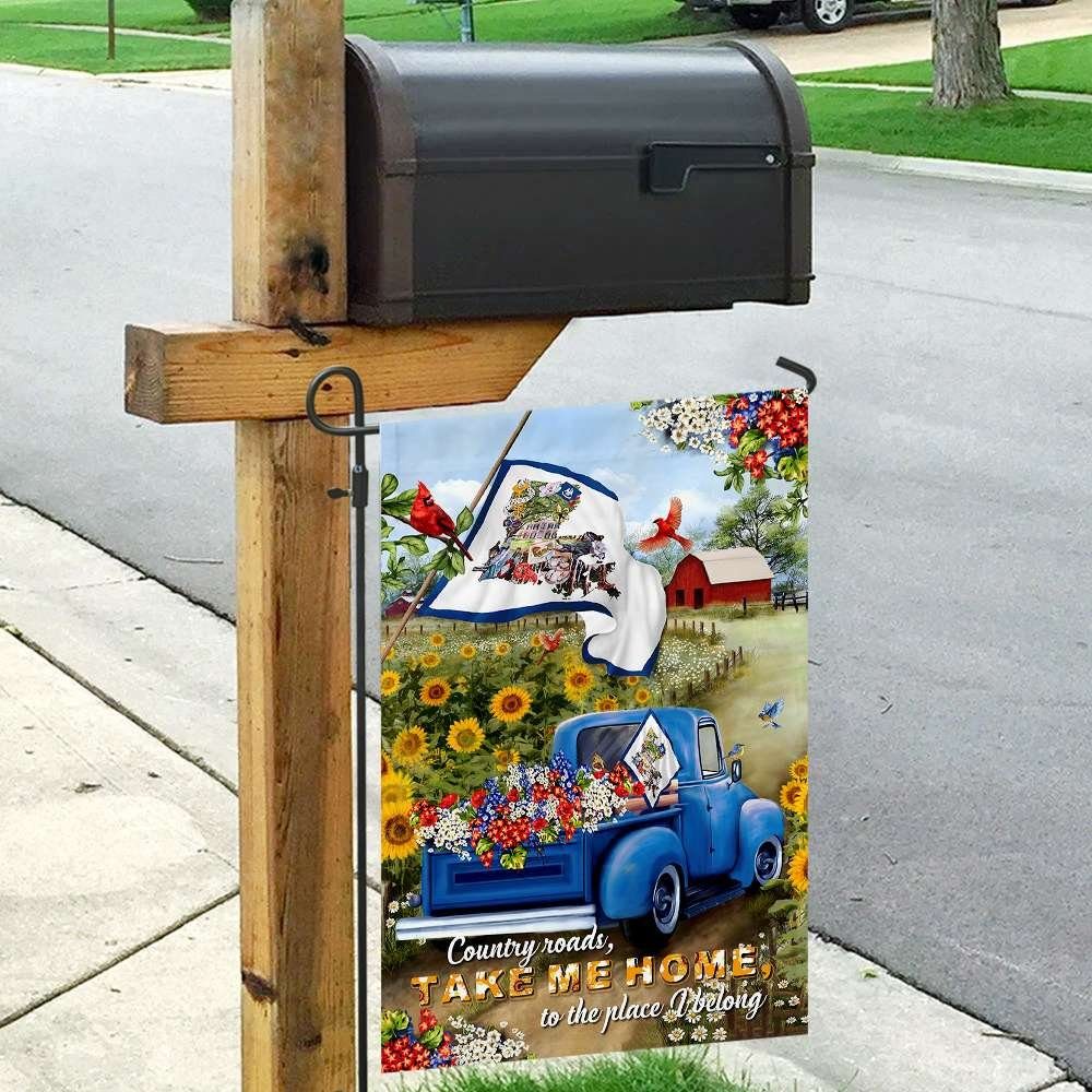 Louisiana Country Roads Flag – Flagwix