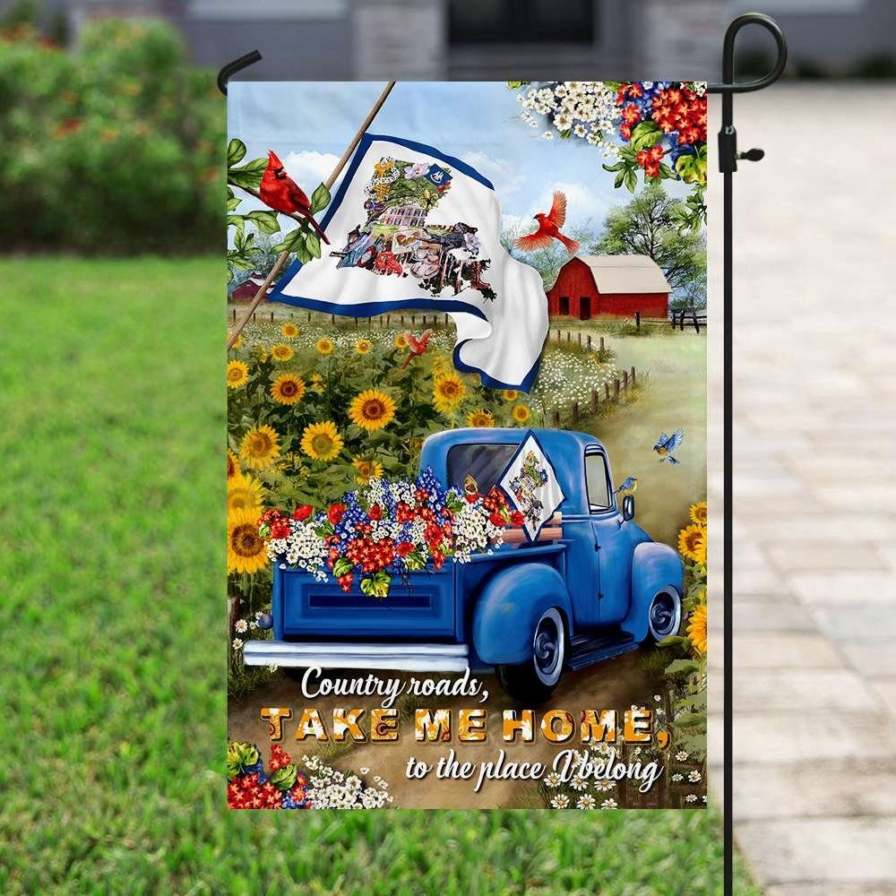 Louisiana Country Roads Flag – Flagwix