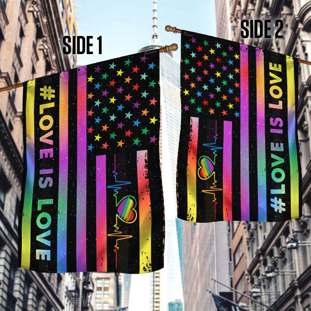 Love Is Love, LGBT Flag – Flagwix