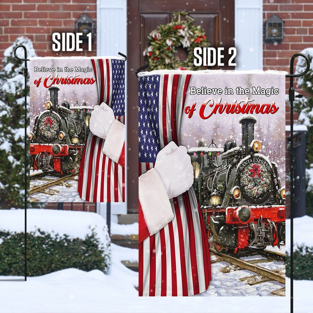 Magic Of Christmas Santa Express Flag MBH205F – Flagwix