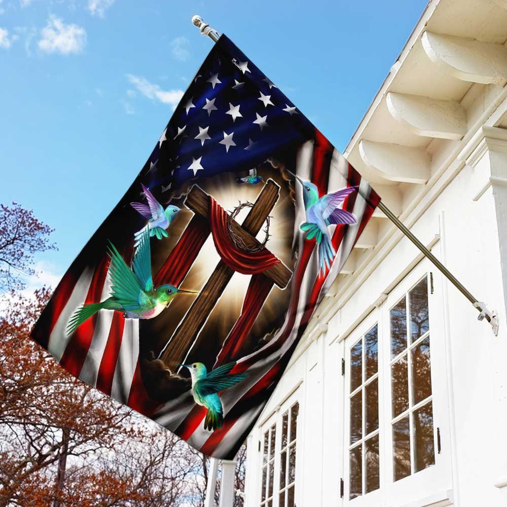 Magical Hummingbirds Flag - Flagwix