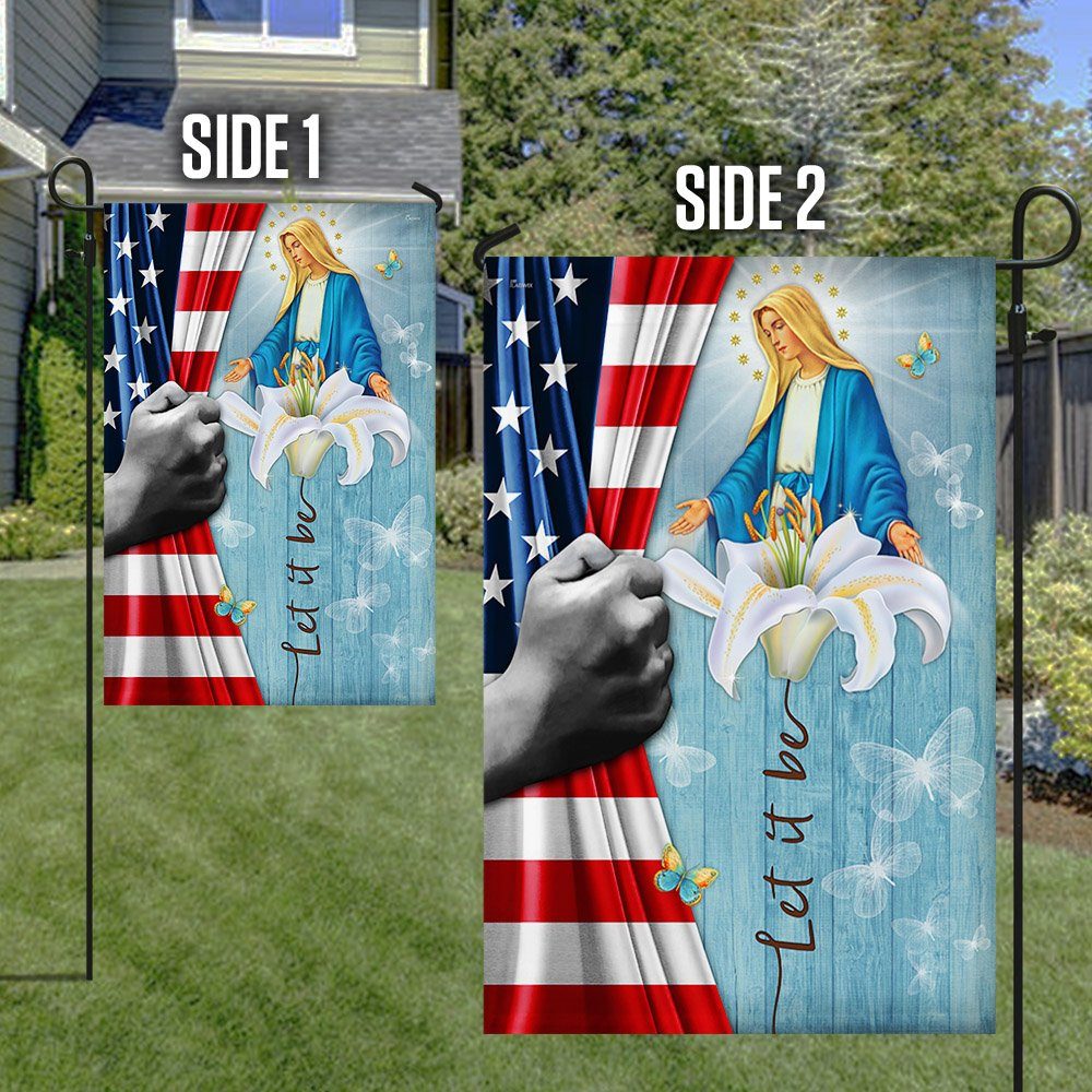 Maria Mother of Jesus Flag Let It Be MLH2165F - Flagwix