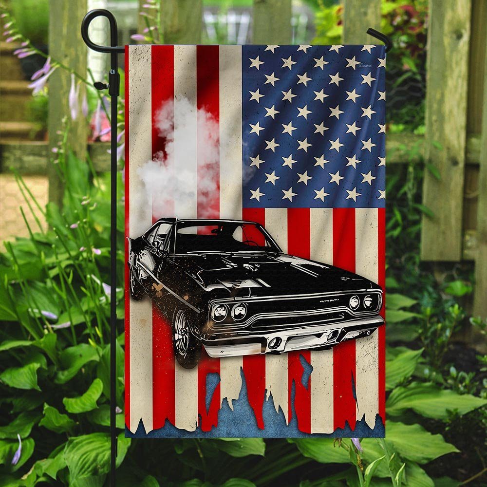 Muscle Car American Flag – Flagwix