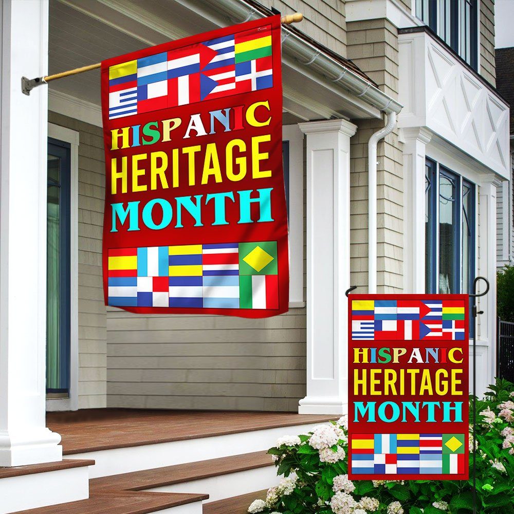 National Hispanic Heritage Month Flag Unique LNT566F – Flagwix