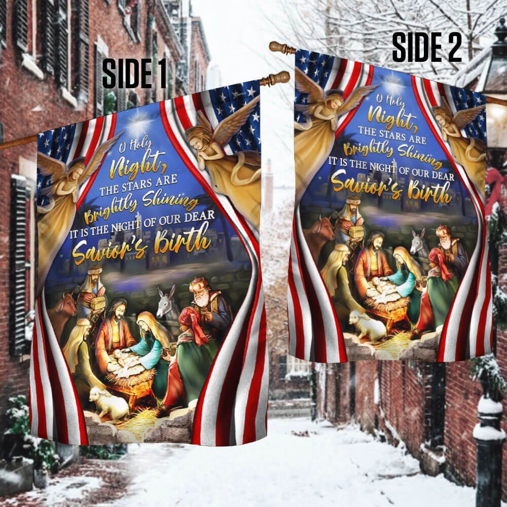 Nativity Of Jesus. Jesus Is Born Flag THB3547F - Flagwix