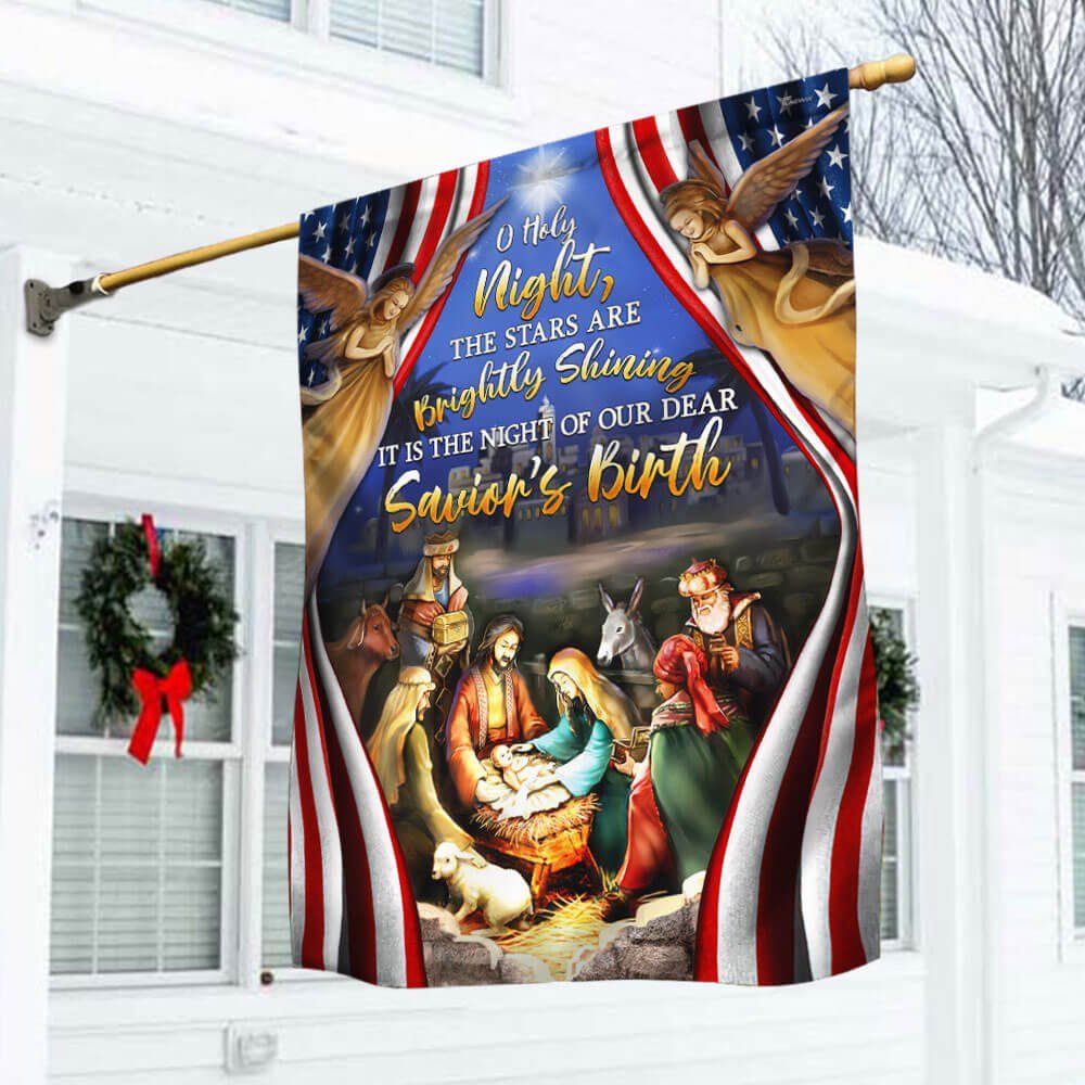 Nativity Of Jesus. Jesus Is Born Flag THB3547F - Flagwix