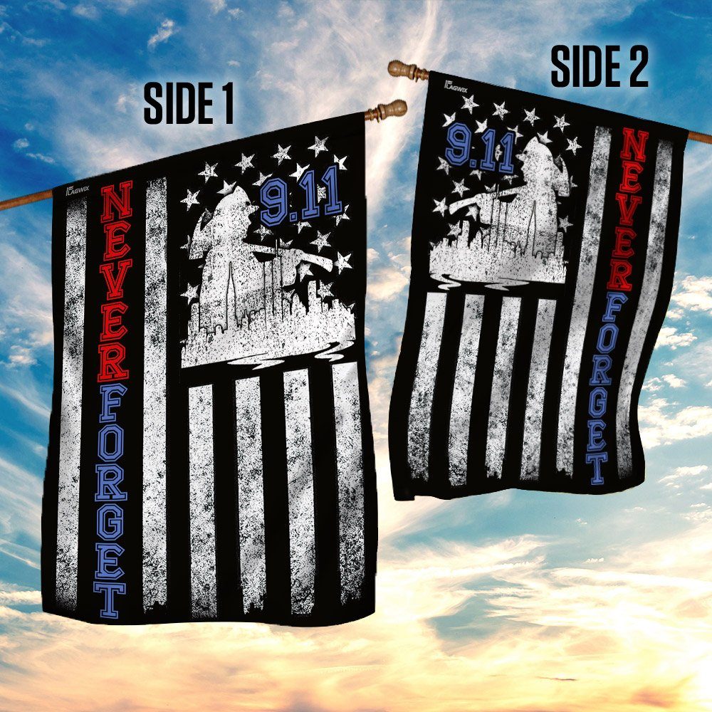 Never Forget 911 American US Flag - Flagwix