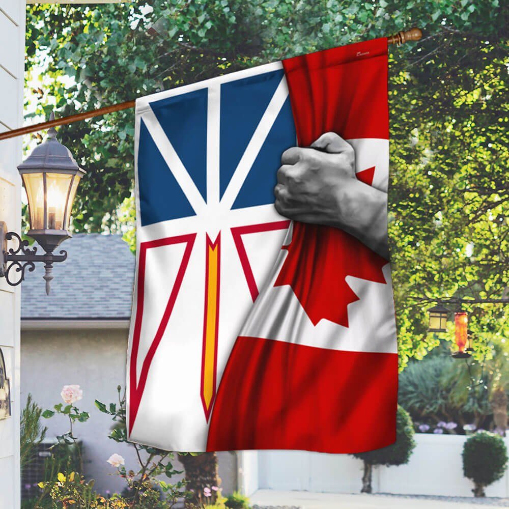 Newfoundland Canada Flag TPT312F - Flagwix