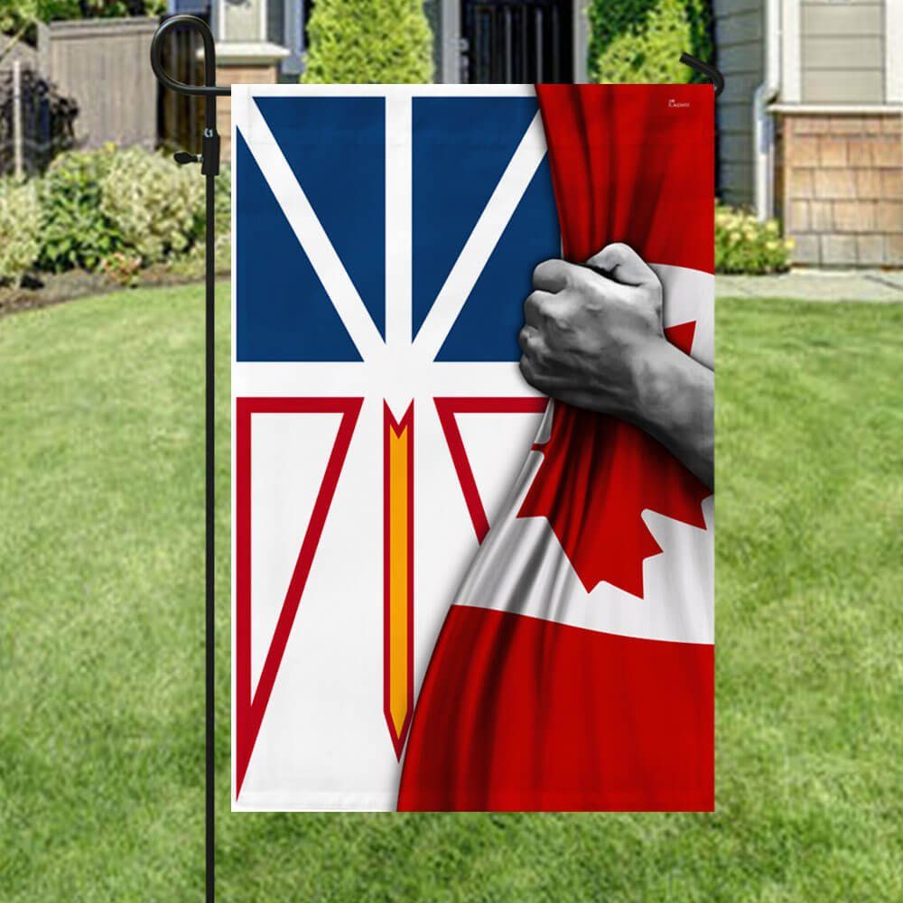 Newfoundland Canada Flag TPT312F - Flagwix