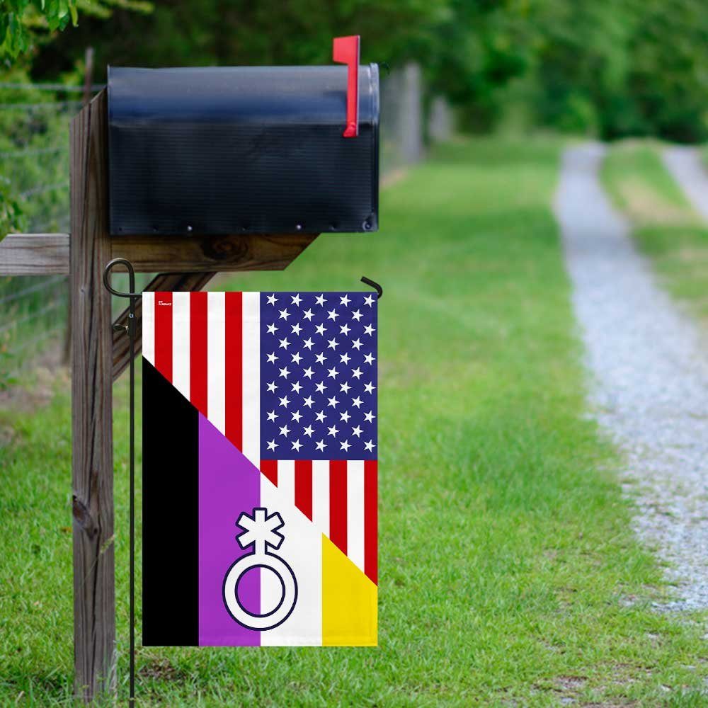 Non Binary Pride American Flag DBD2792F - Flagwix