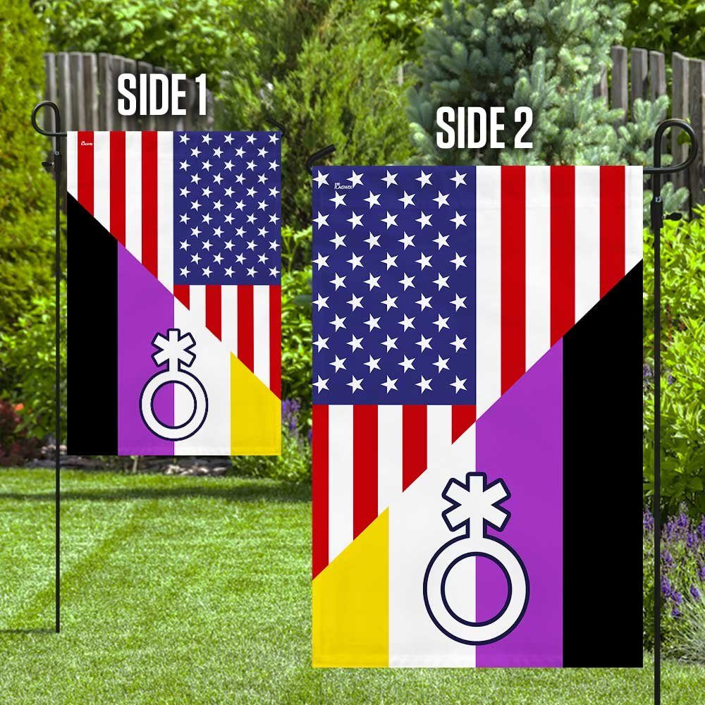 Non Binary Pride American Flag DBD2792F - Flagwix