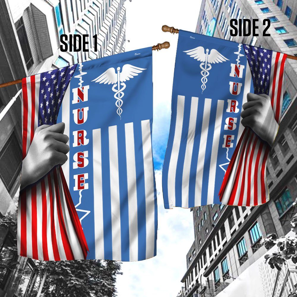Nurse American Flag - Flagwix